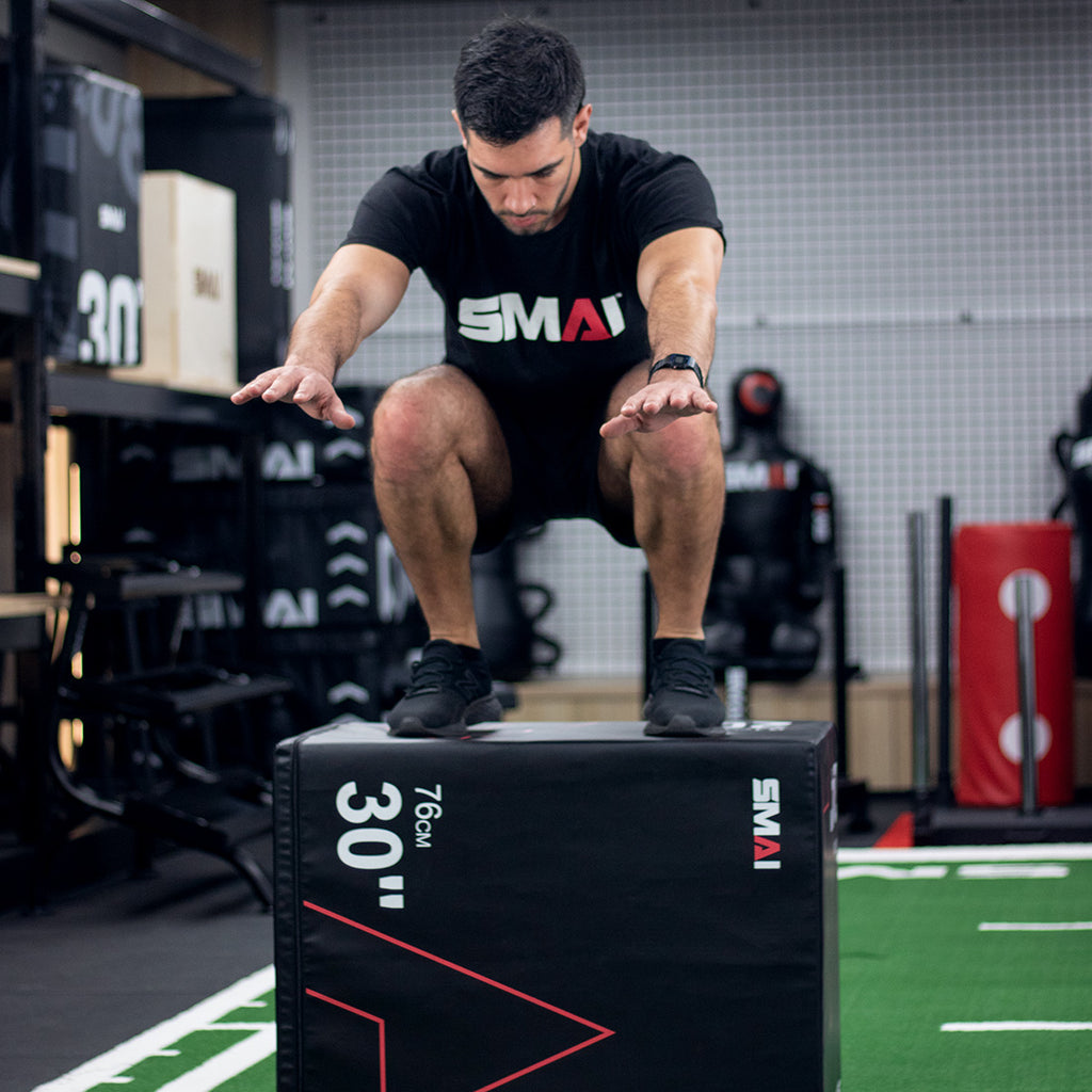 Foam Covered Plyometric Box - Pre Assembled | SMAI