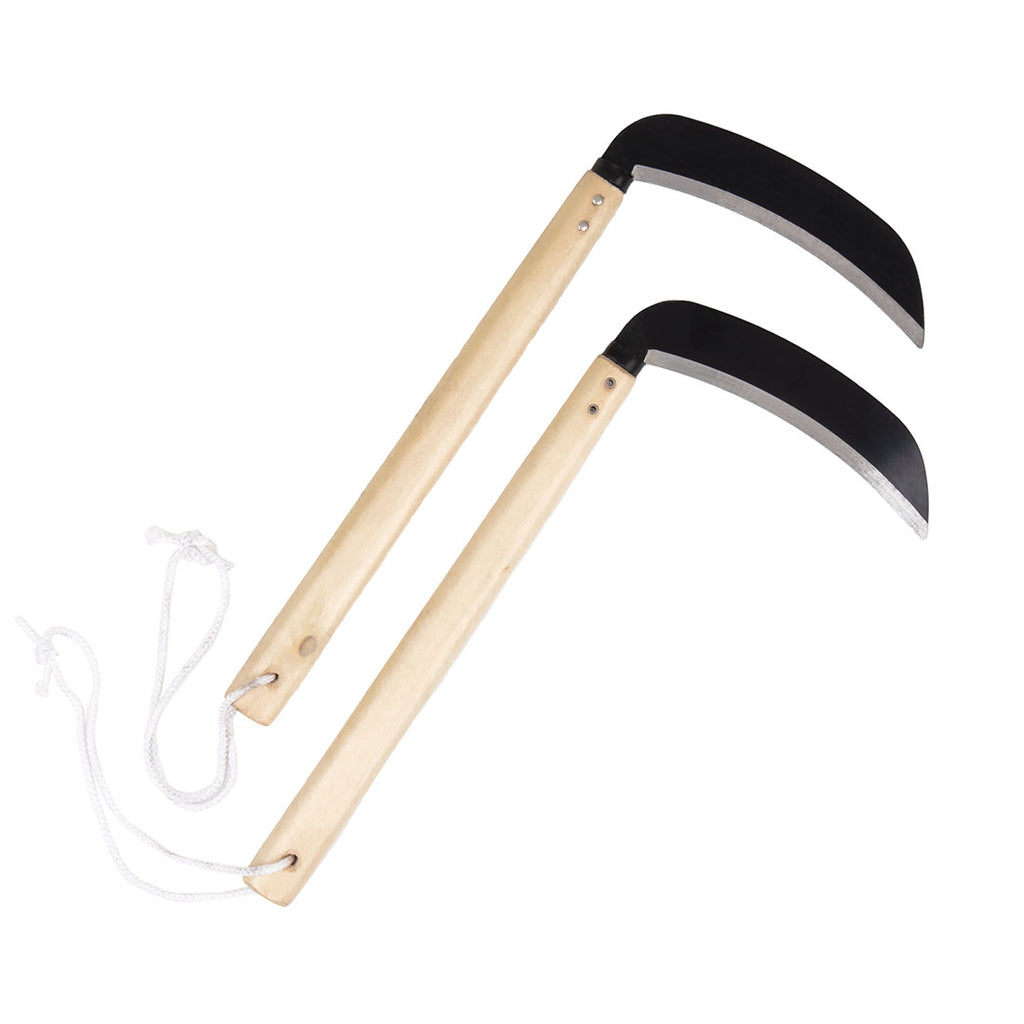 Kama - Wood with Steel Blunt Blade | Martial Arts | SMAI