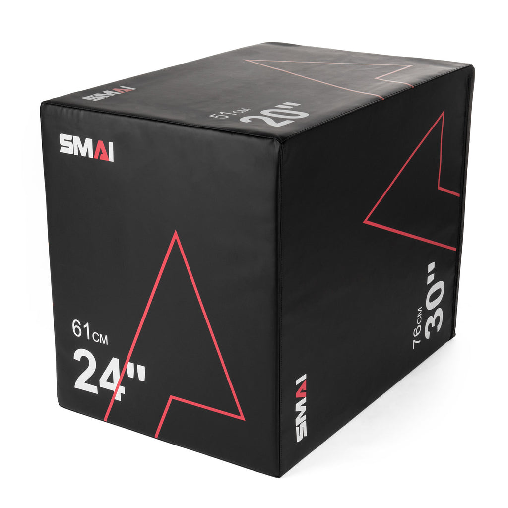 Foam Covered Plyometric Box - Pre Assembled | SMAI