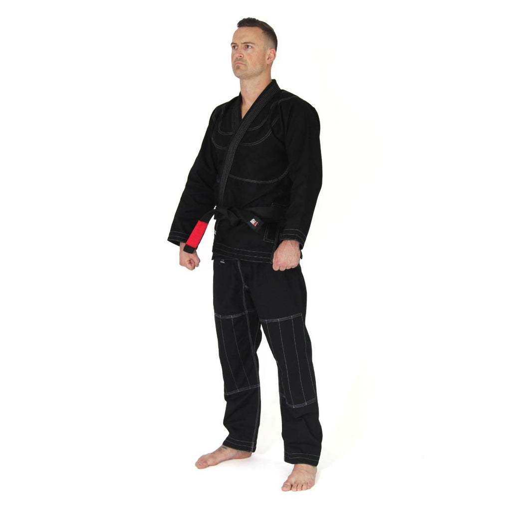 Brazilian Jiu Jitsu BJJ Uniform - Black Supreme | SMAI