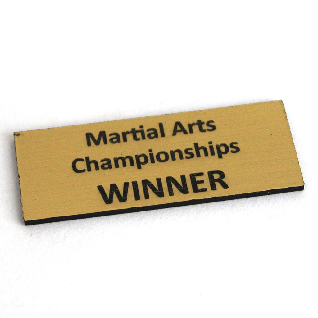 Trophy Name Plate - Winner | Martial Arts | SMAI