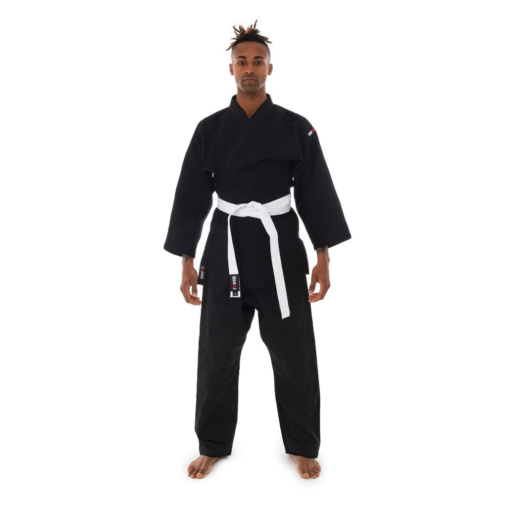 Uniform - Judo Single Weave (Black) | Martial Arts | SMAI